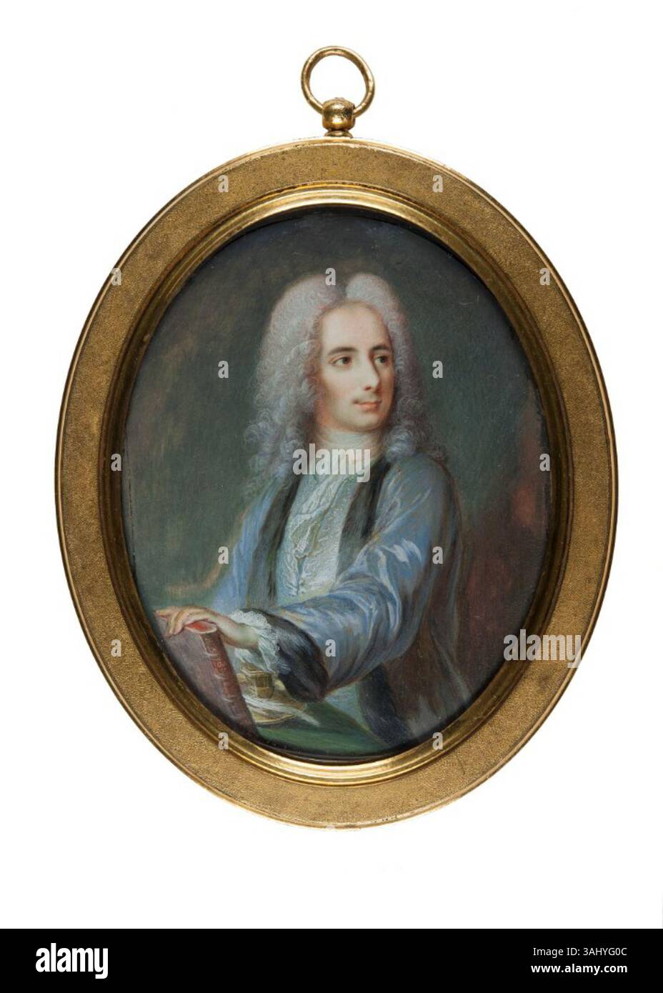 This 18th-century portrait by Jean Baptiste Massé depicts Jacques Massé ...