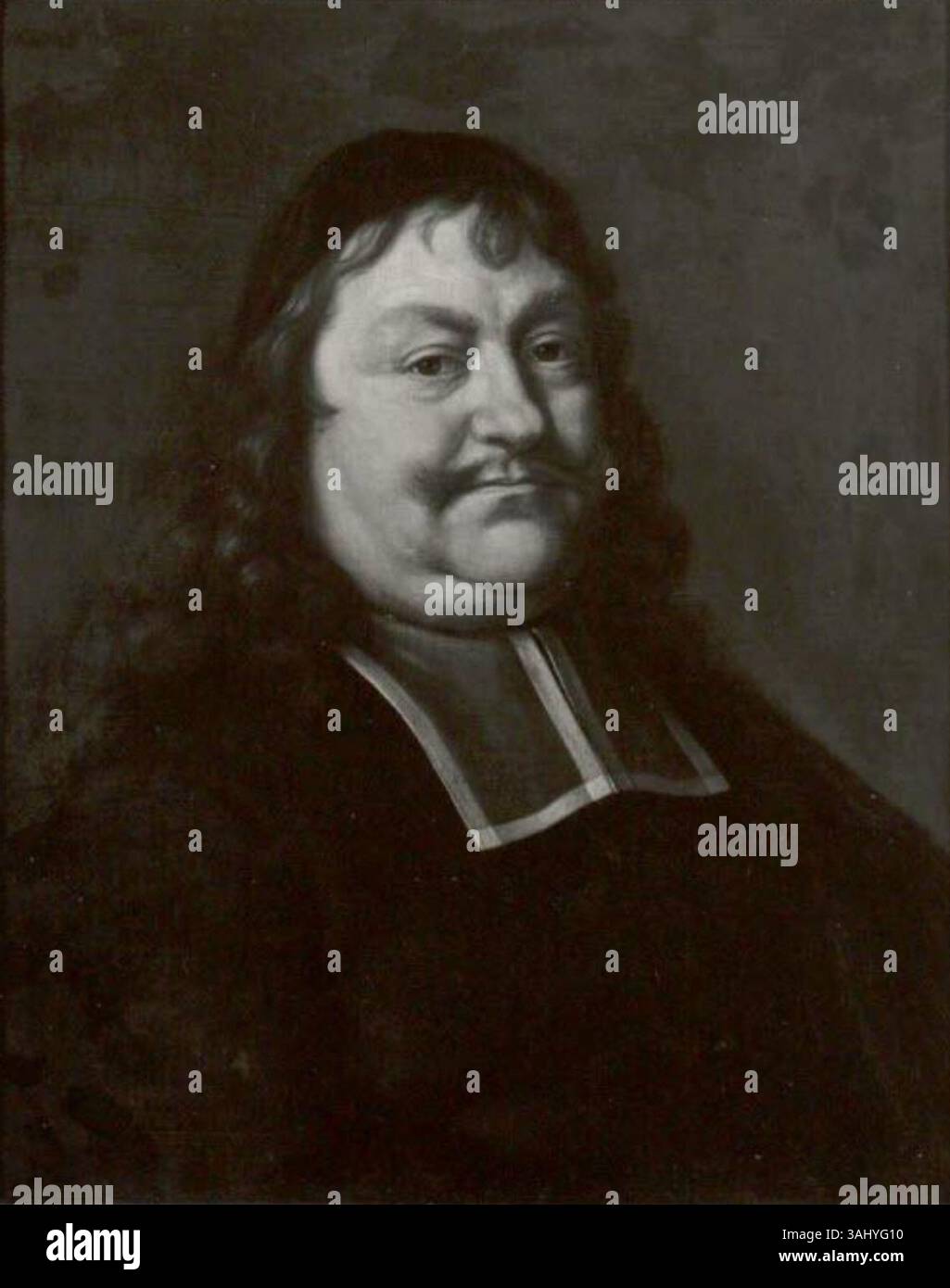 Attributed to Johannes Düunz, this portrait from circa 1690 depicts ...