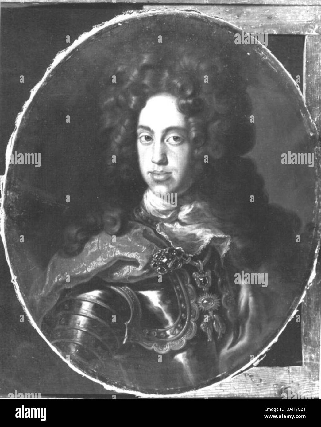 This portrait, misattributed to Leopold I, actually depicts Charles VI ...