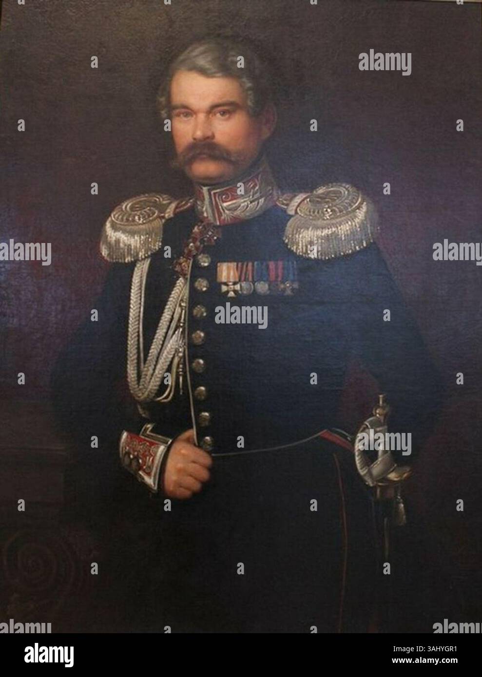 This early 19th-century portrait of Katenin Alexander Andreevich ...