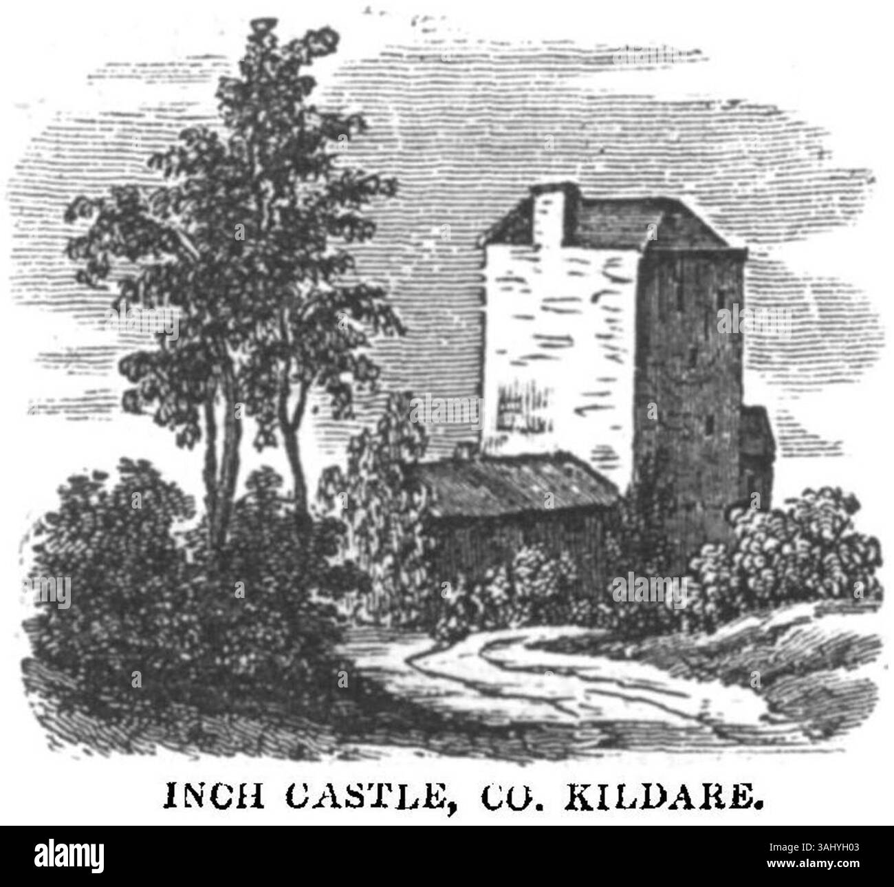 Inch castle Black and White Stock Photos & Images - Alamy