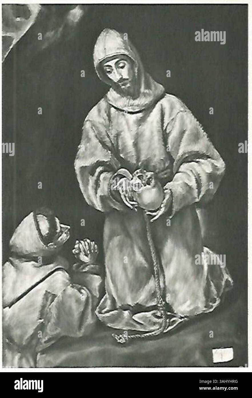 This circa 1610 painting by El Greco depicts St. Francis of Assisi and ...