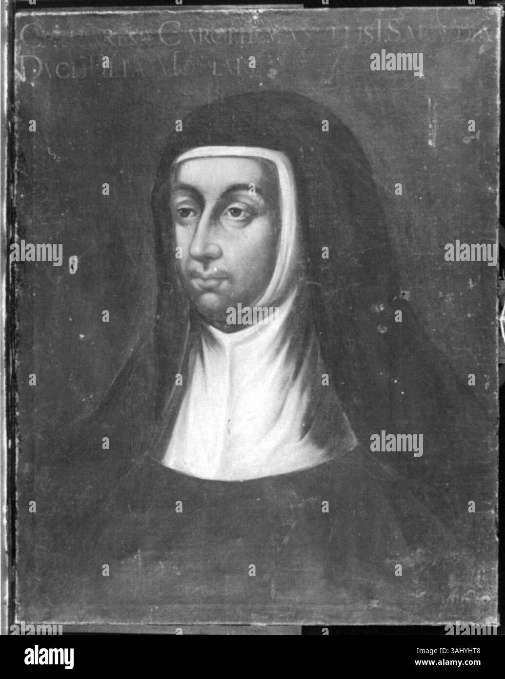 This 17th-century portrait, created between 1600 and 1650, depicts ...