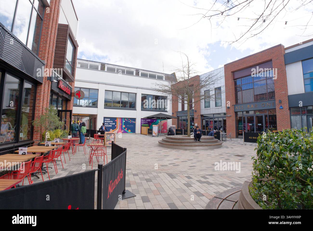 High street scene in Stratford upon Avon Stock Photo - Alamy