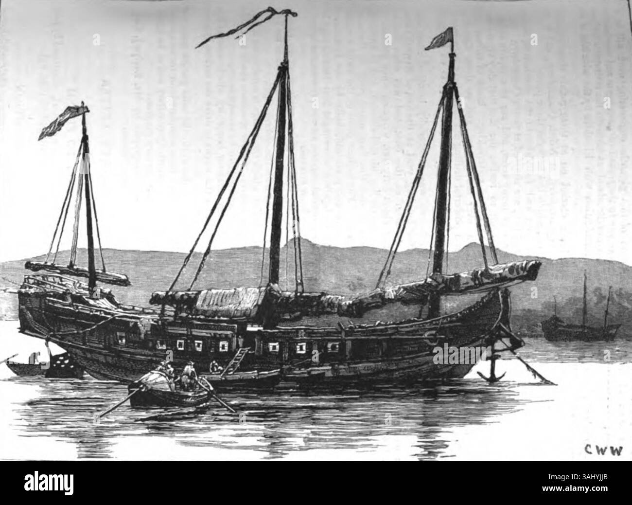 Chinese junk ship 19th century hi-res stock photography and images - Alamy