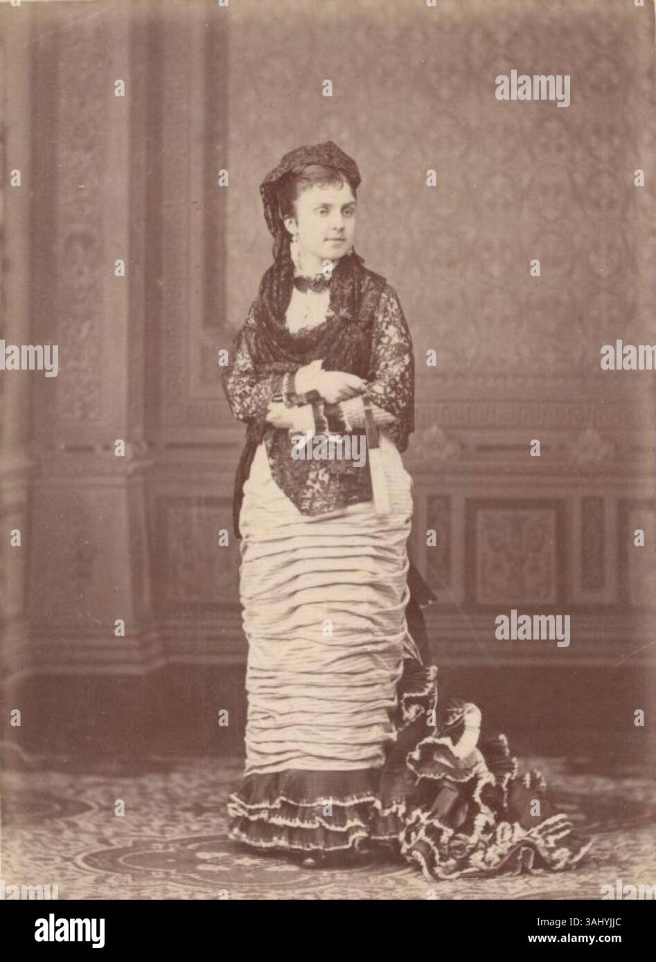 Maria de las Mercedes, Queen of Spain, reigned during the late 19th ...