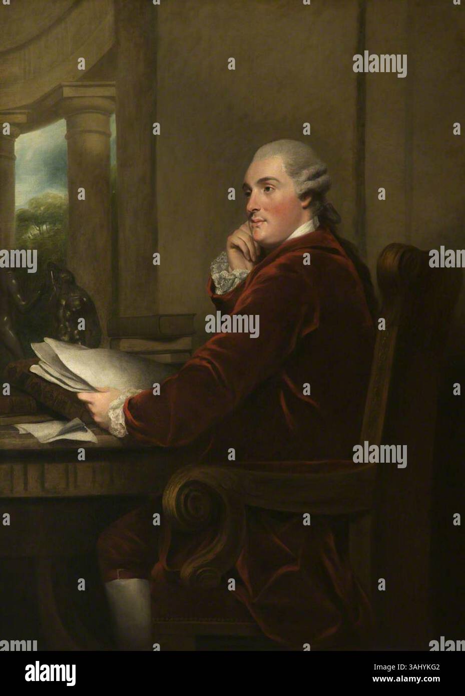 This portrait by John Powell, painted in 1782, depicts William Henry ...