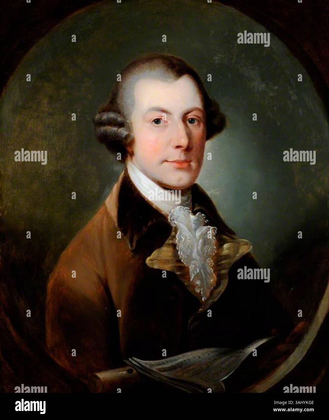 This 18th-century oil on canvas, painted between 1770 and 1780 by the ...