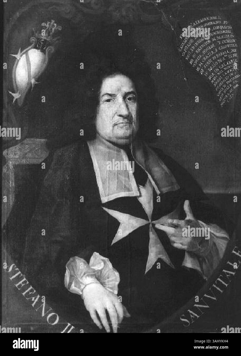 A 17th-18th century portrait of Stefano II Sanvitale, an Italian ...