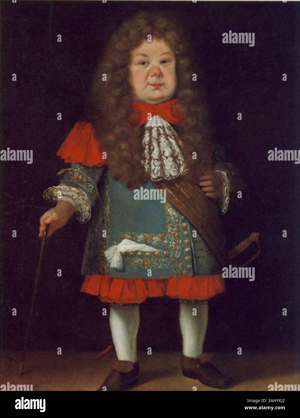 This 1730 portrait by Frans van Stampart depicts Johann Franz von ...