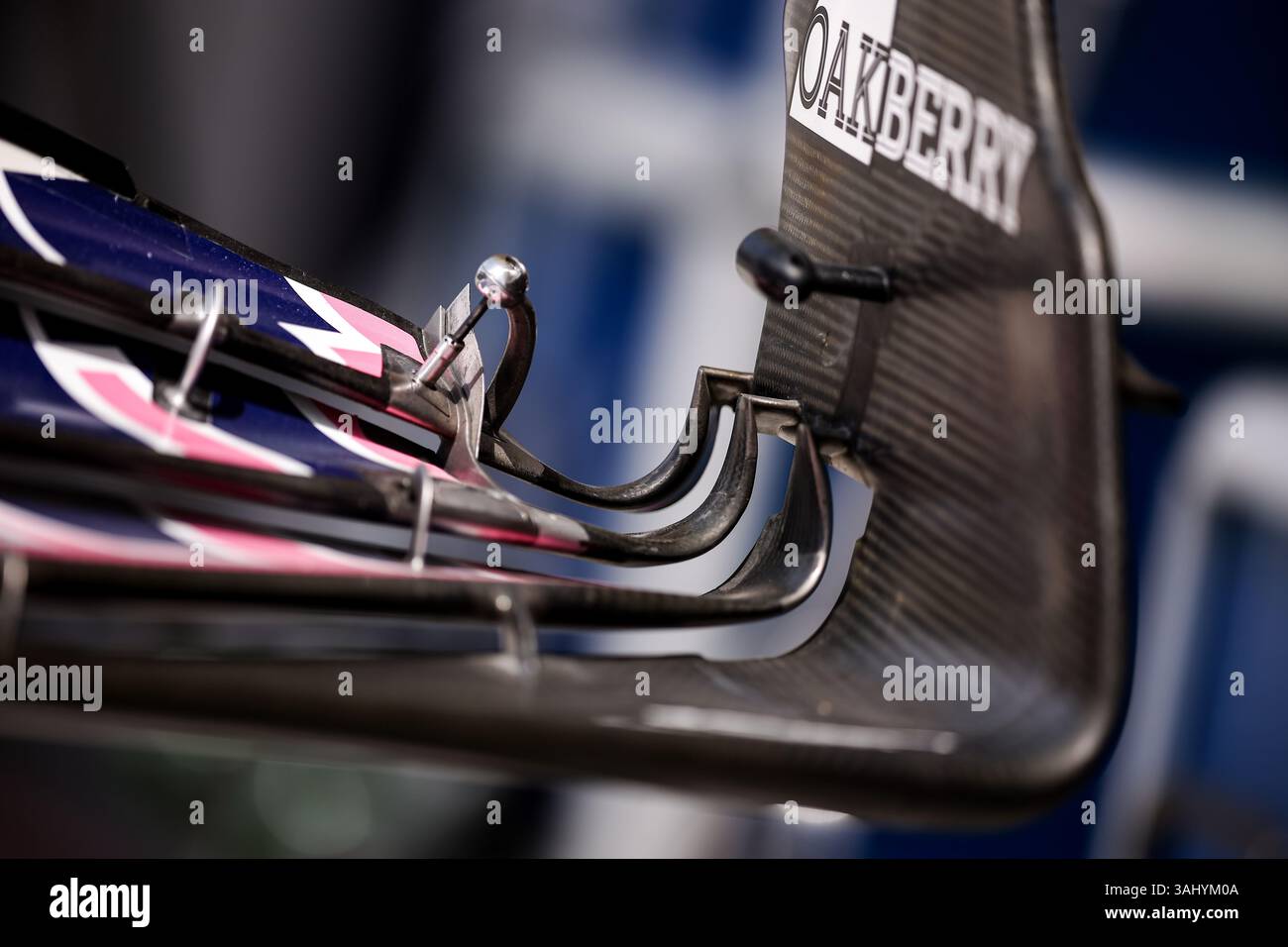 Alpine F1 Team A525, mechanical detail front wing during the Formula 1 ...