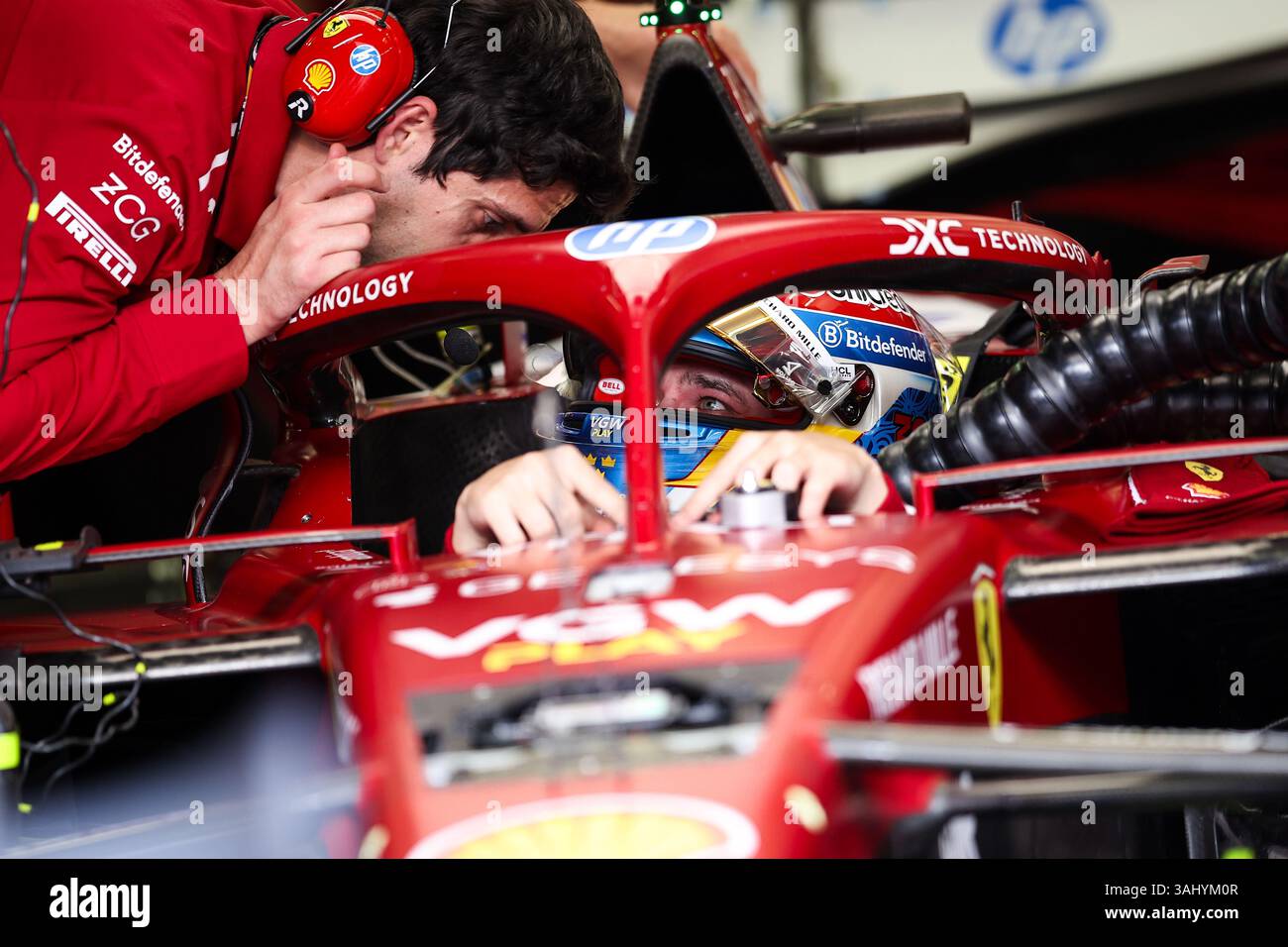 BEGANOVIC Dino (swe), Ferrari Driver Academy, portrait during the ...