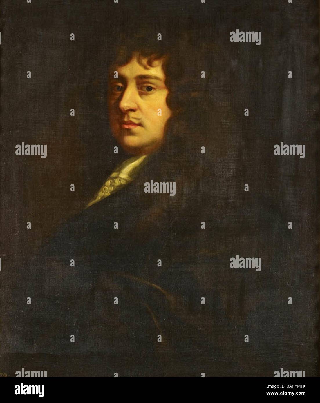 Portrait of the artist created after Sir Peter Lely, painted around ...