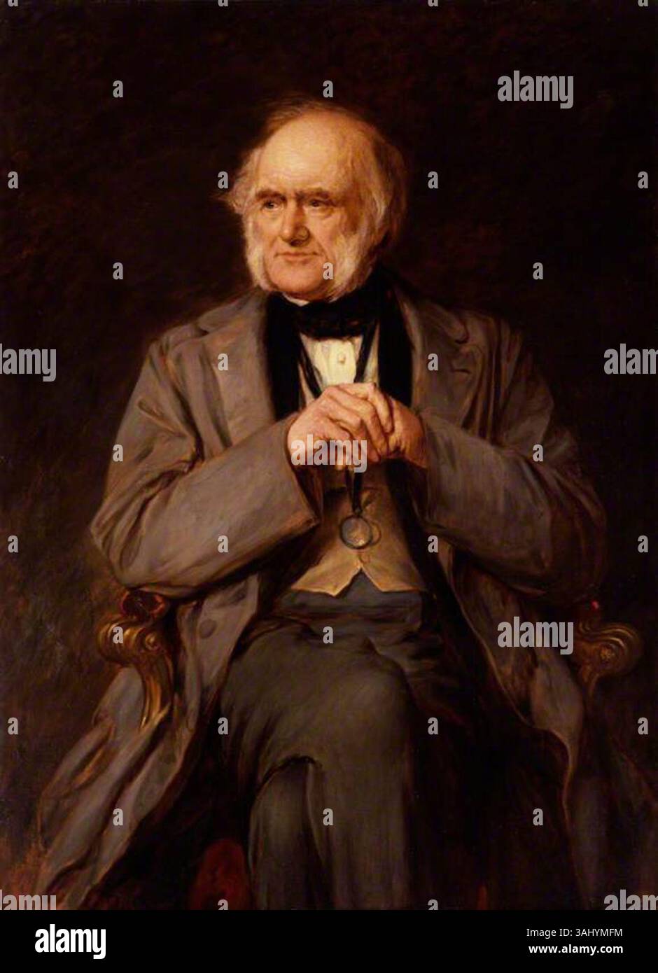 A 1883 replica by Lowes Cato Dickinson of Sir Charles Lyell, 1st ...
