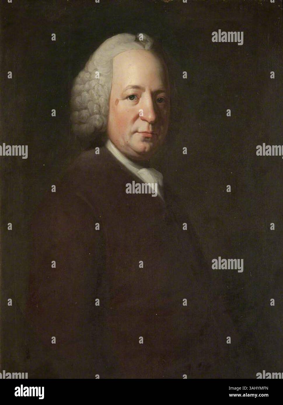 This circa 1759 oil portrait of Thomas Hutton Rawlinson, painted by ...