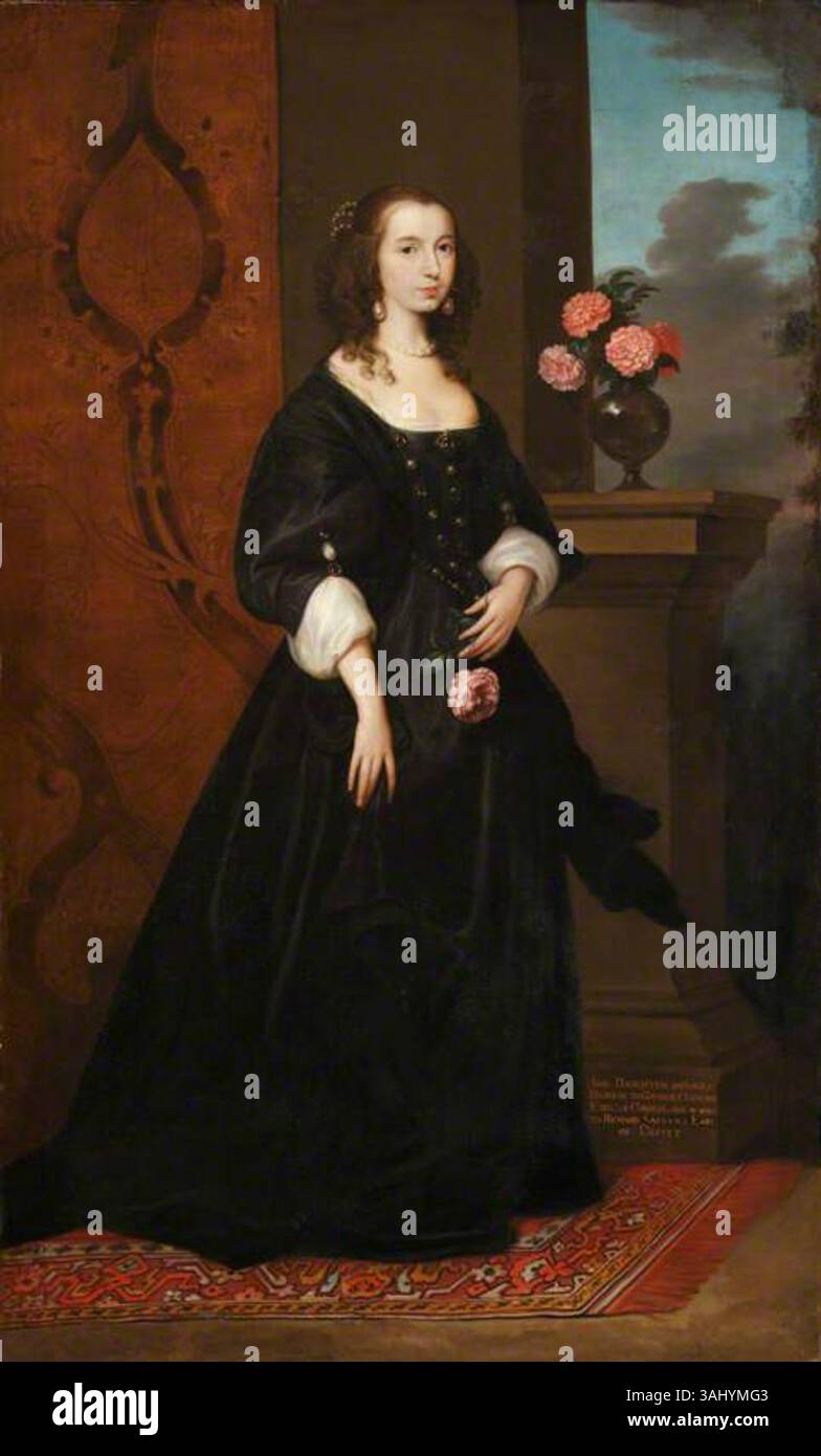 This portrait, by a follower of Anthony van Dyck, possibly depicts Lady ...