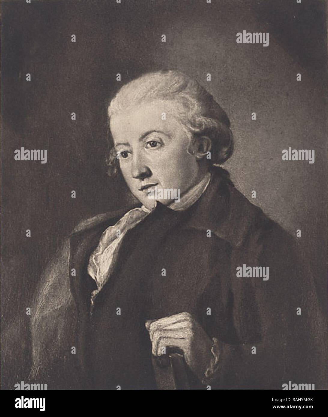 Portrait of William Rawle, created by Benjamin West, depicting the ...