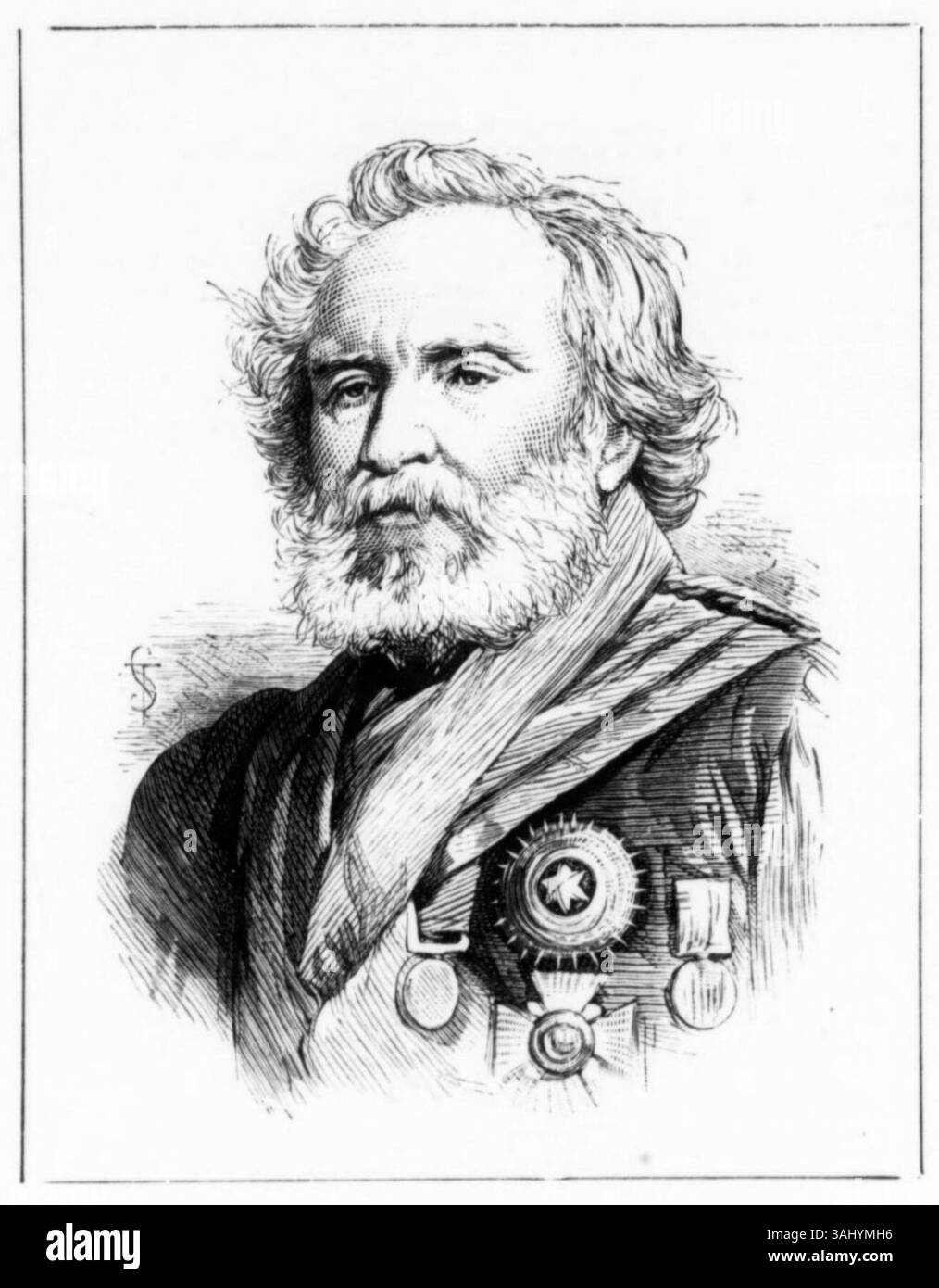 This cropped version of the portrait of General Sir John Low, published ...