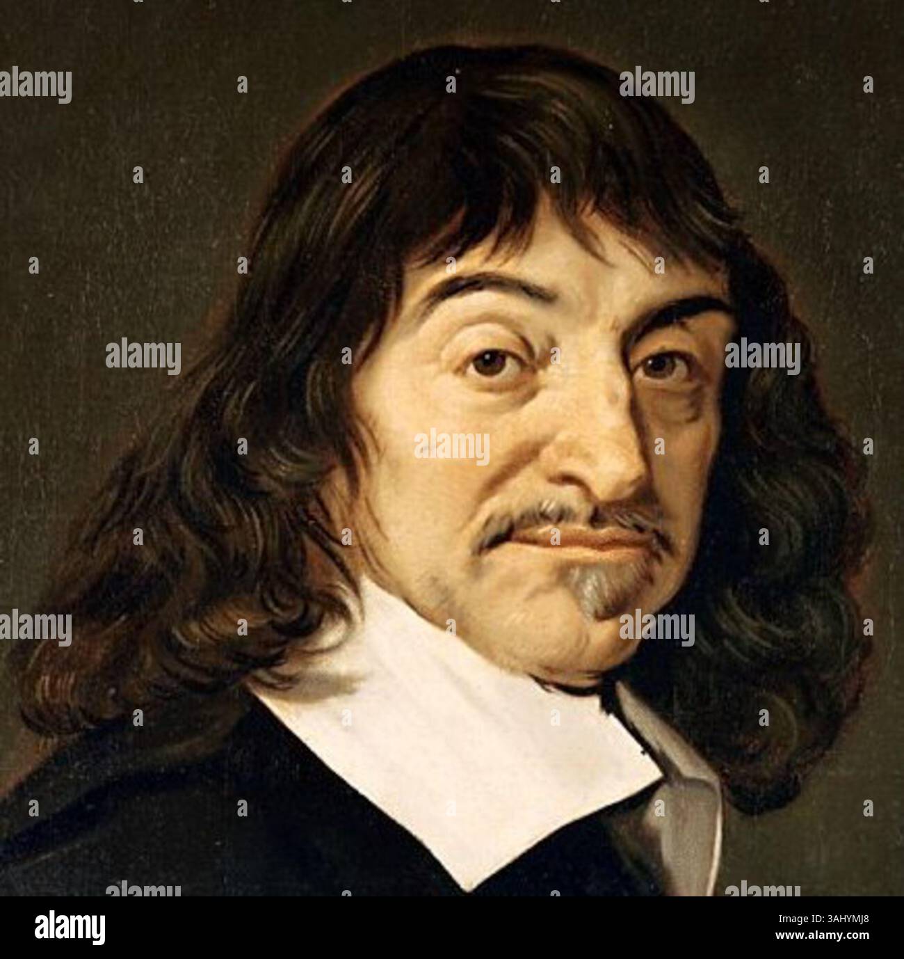 Frans Hals’ portrait of René Descartes (circa 1649-1700) captures the ...