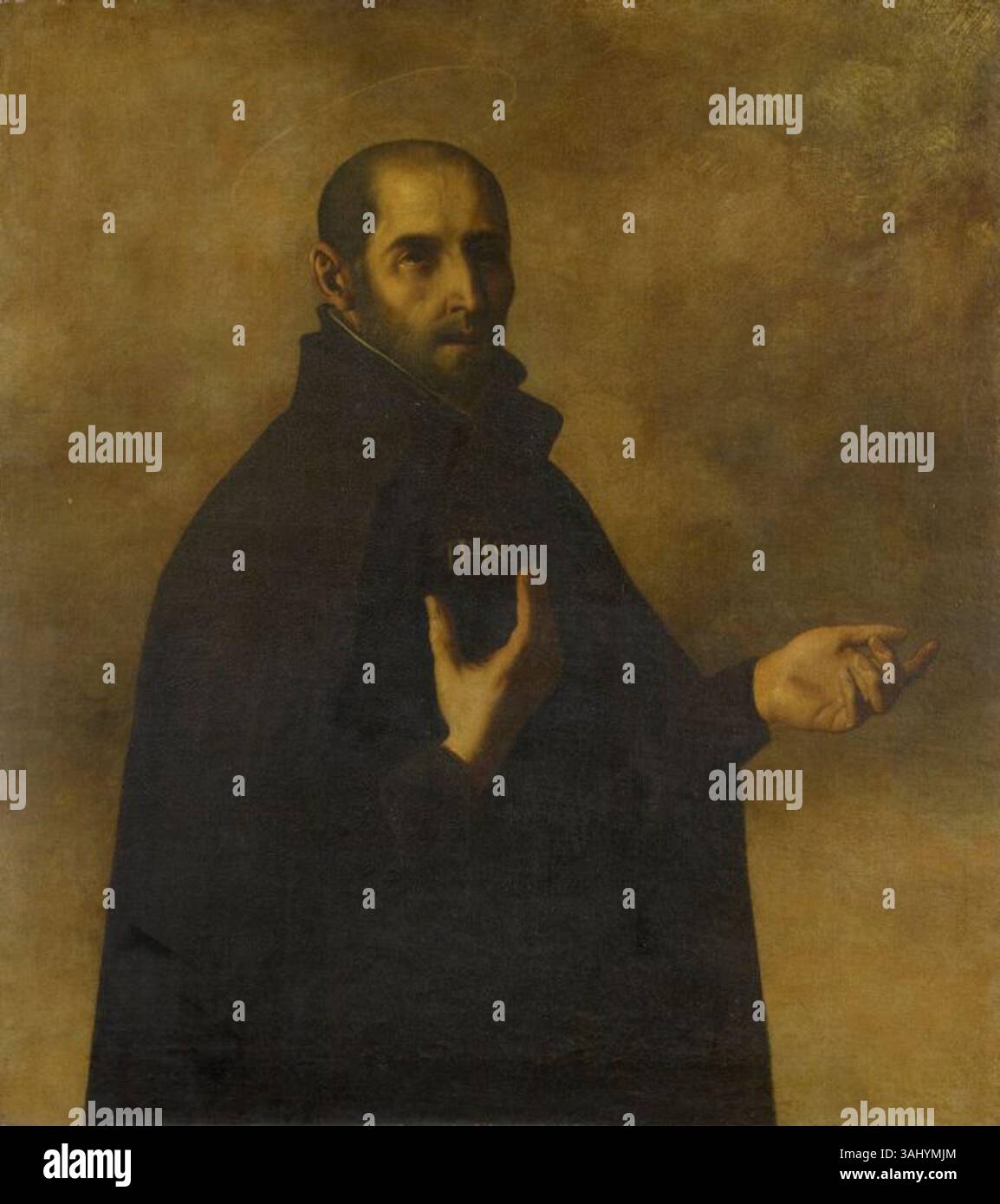 This painting by Francisco de Zurbarán, dated between 1634 and 1650 ...