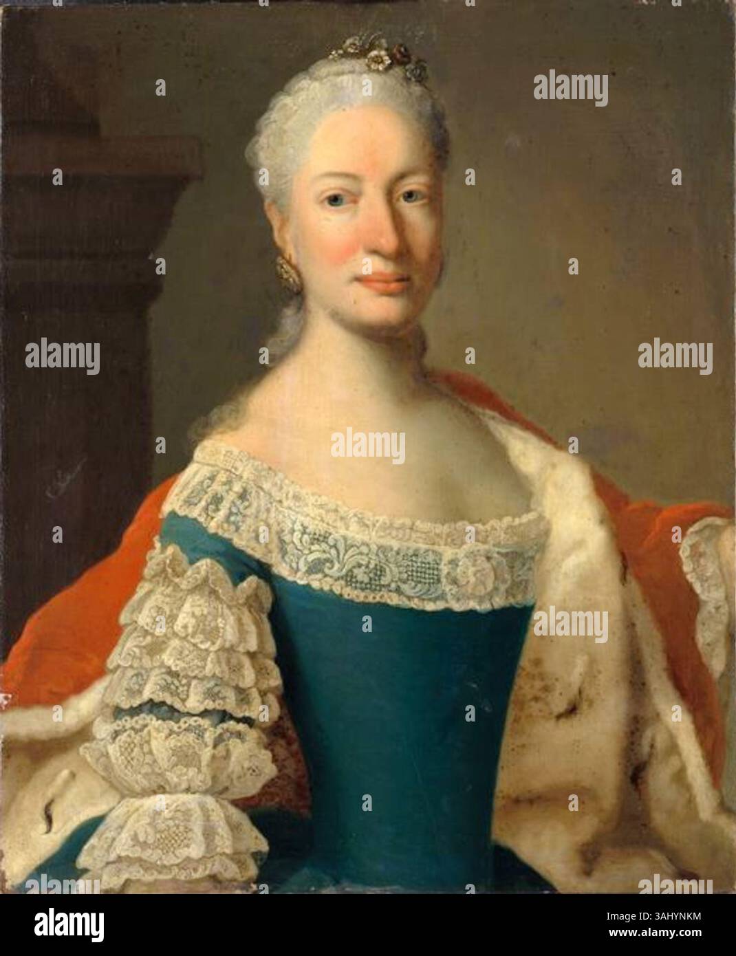 Portrait of Princess Christine Charlotte of Hesse-Kassel, daughter of ...