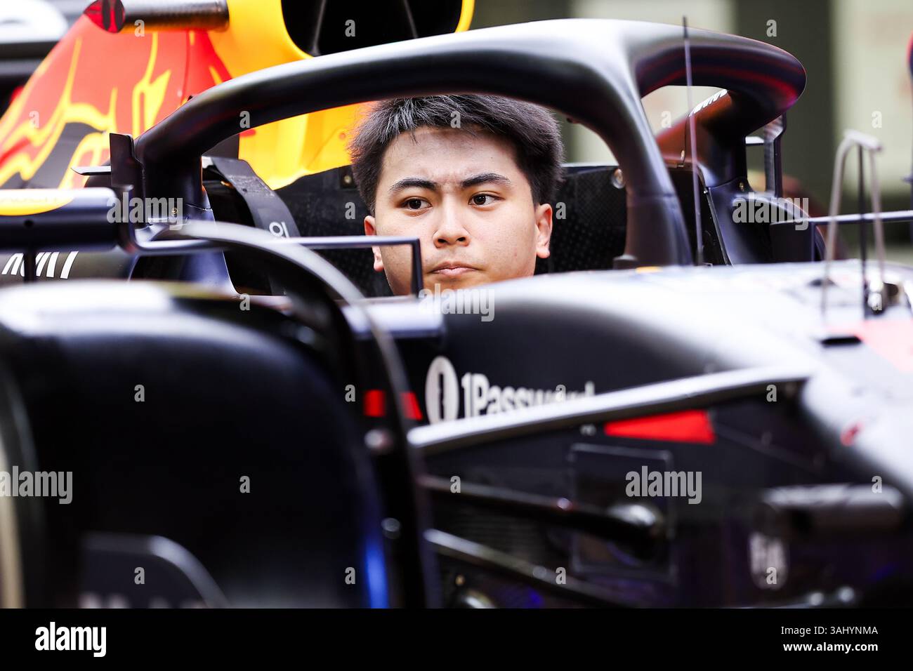 IWASA Ayumu (jpn), Red Bull Racing RB21, portrait during the Formula 1 ...