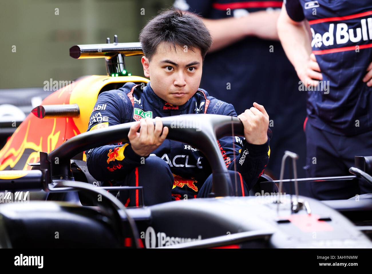 IWASA Ayumu (jpn), Red Bull Racing RB21, portrait during the Formula 1 ...
