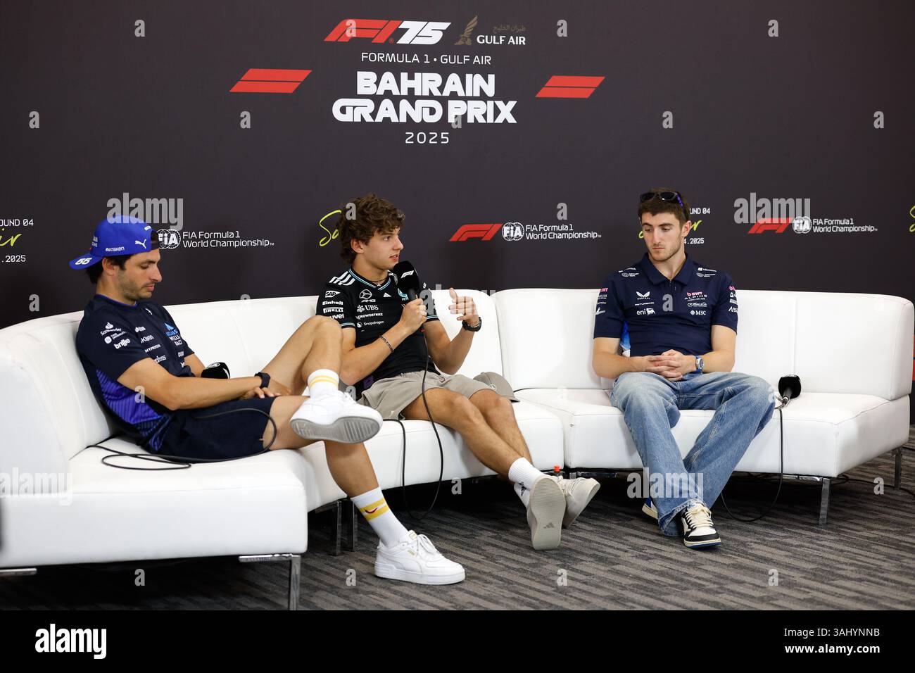 KIMI ANTONELLI Andrea (ita), Mercedes AMG F1 Team W16, portrait, DOOHAN Jack (aus), Alpine F1 ...