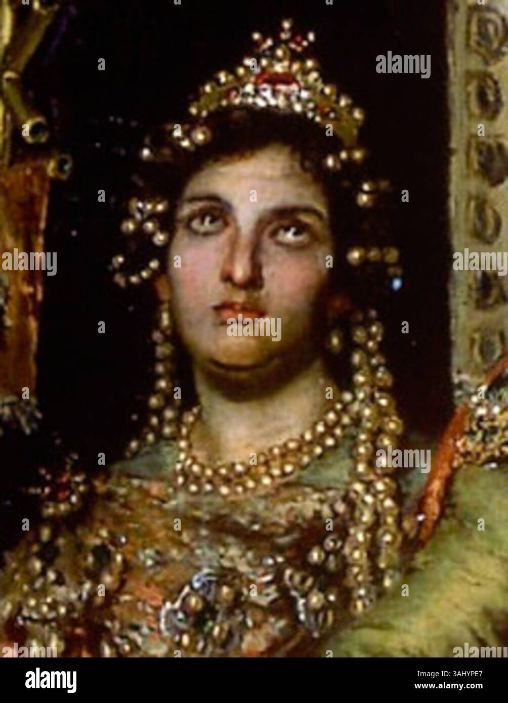 This painting by Antonio Muñoz Degrain, titled La Conversión de ...