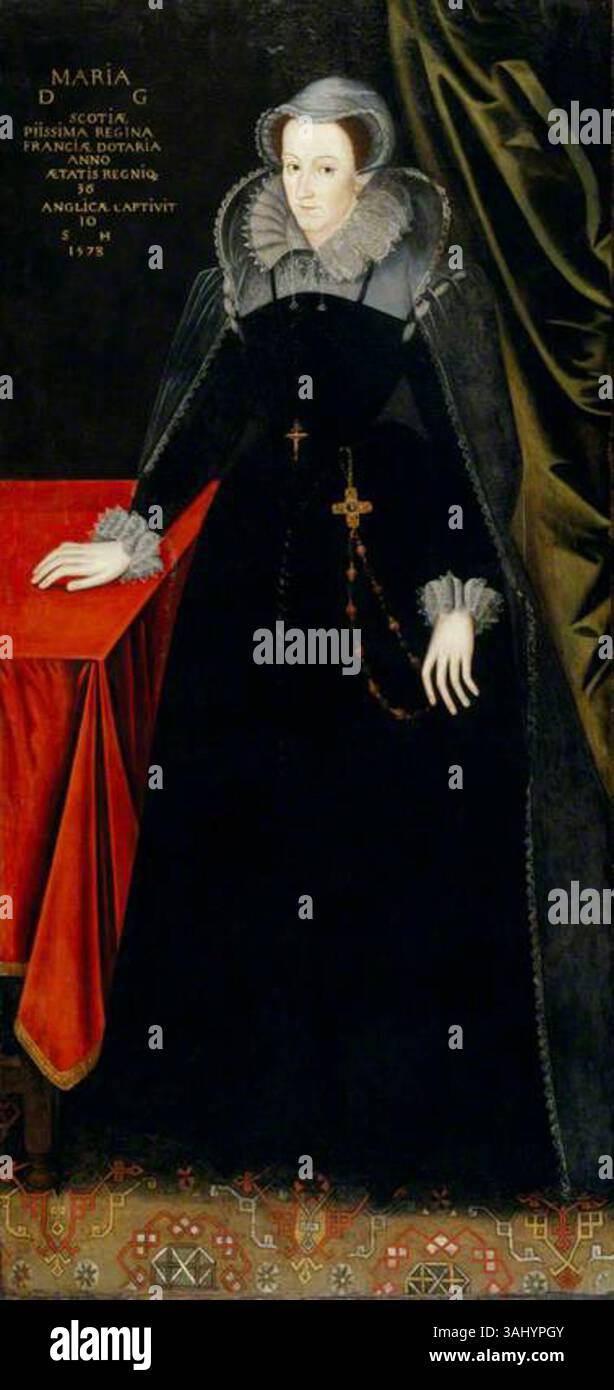This 16th-century portrait of Mary, Queen of Scots, was painted between ...