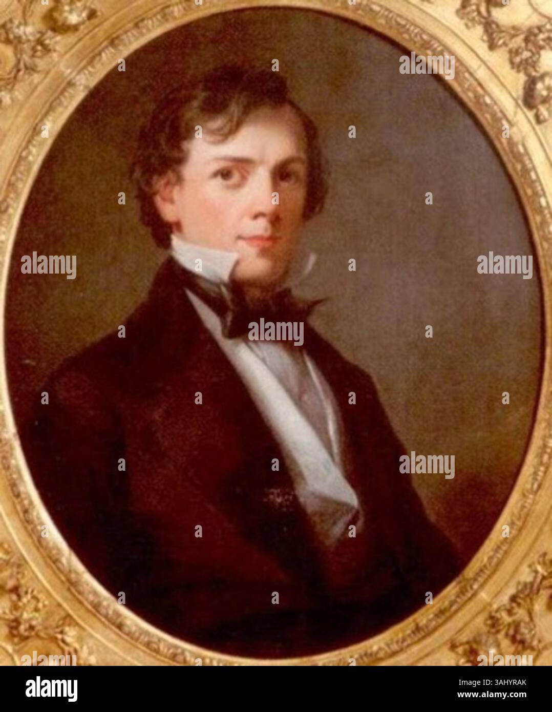 Portrait of Lt. Col. William Preston Johnston, painted by Joseph Henry ...