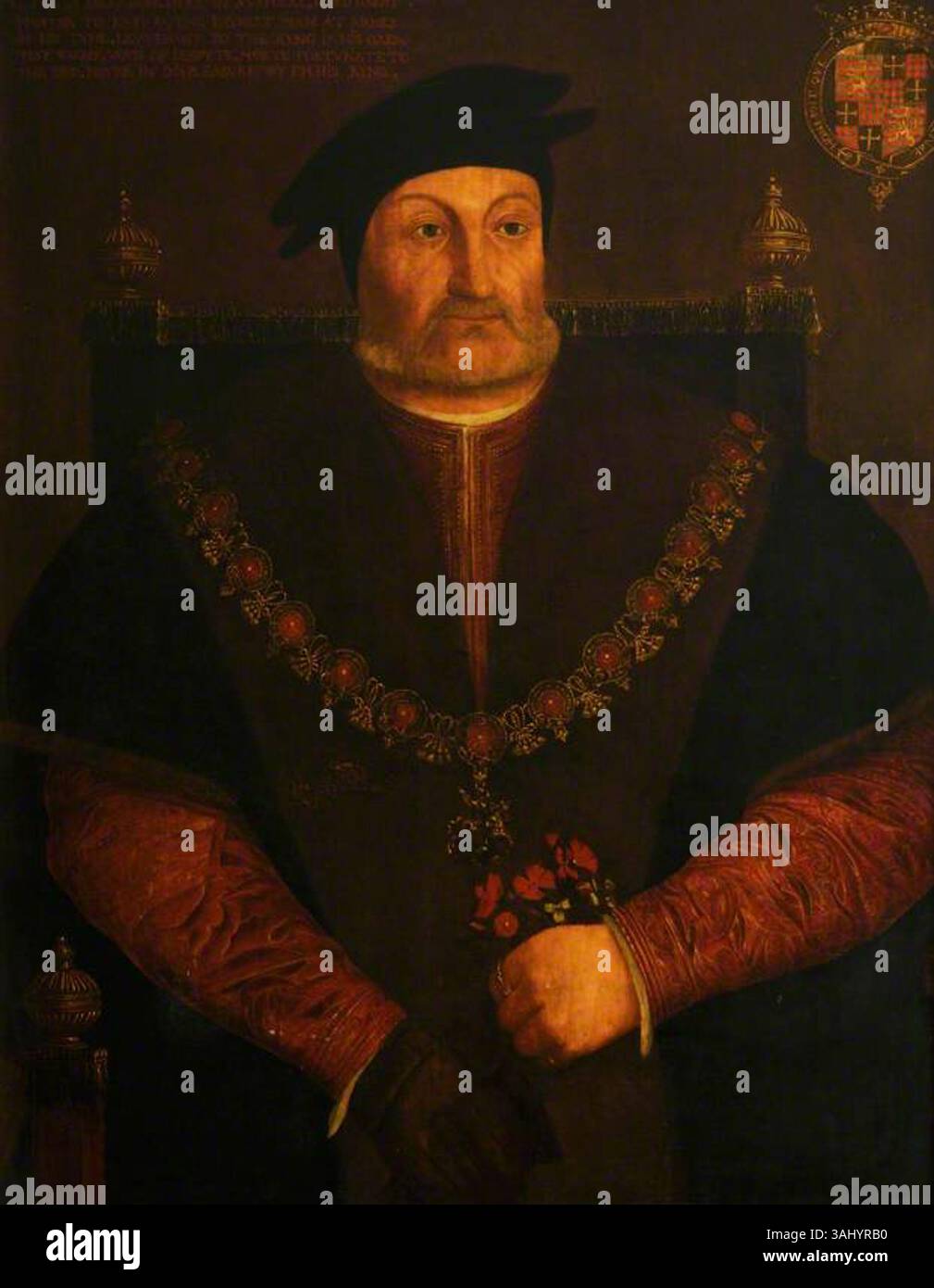 Portrait of Charles Brandon, 1st Duke of Suffolk, painted after Hans ...