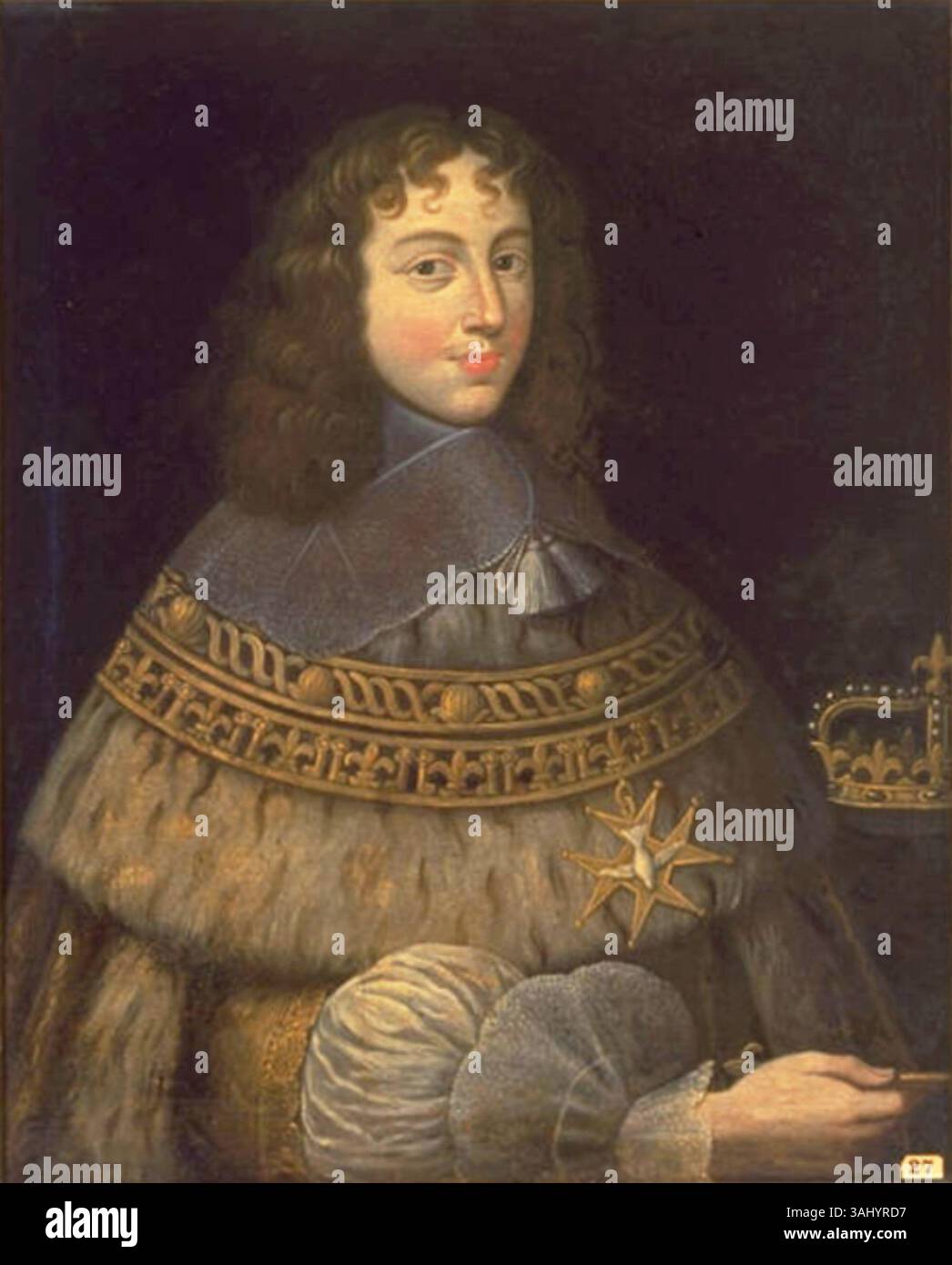 This 16th-century portrait, attributed to an unidentified artist, shows ...