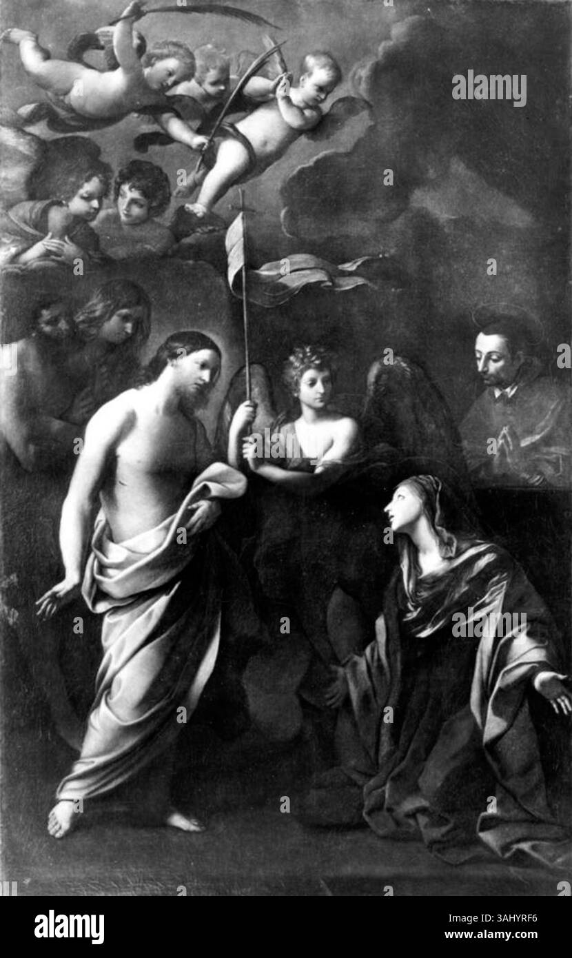 'Christ in Limbo Before His Mother' by Guido Reni, painted circa 1629 ...