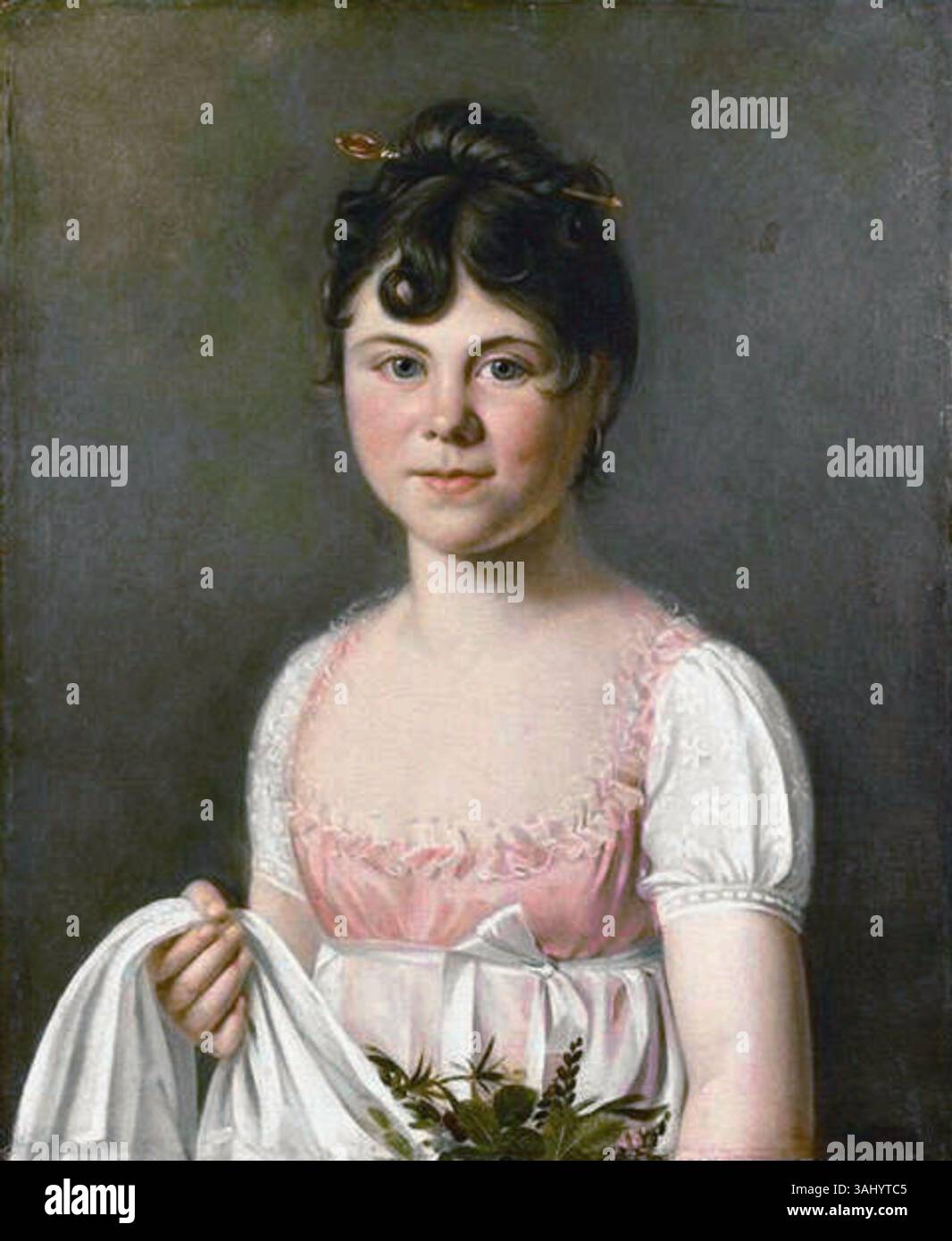 This portrait by Martin Drolling, painted circa 1807, depicts Louise ...