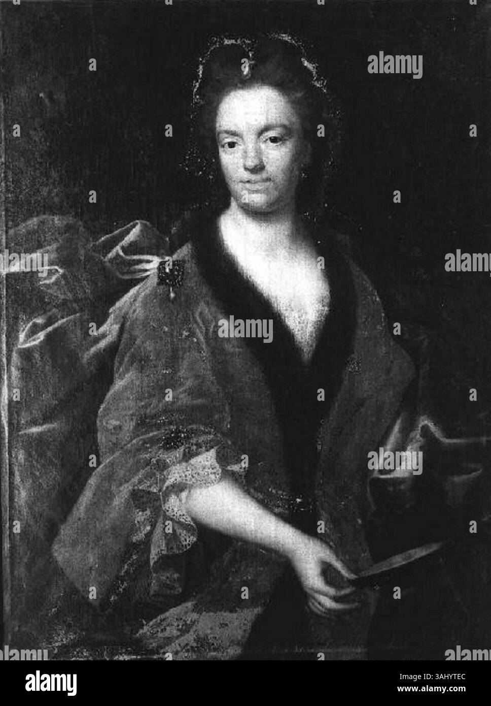 This 18th-century portrait depicts Paola Simonetta Sanvitale ...