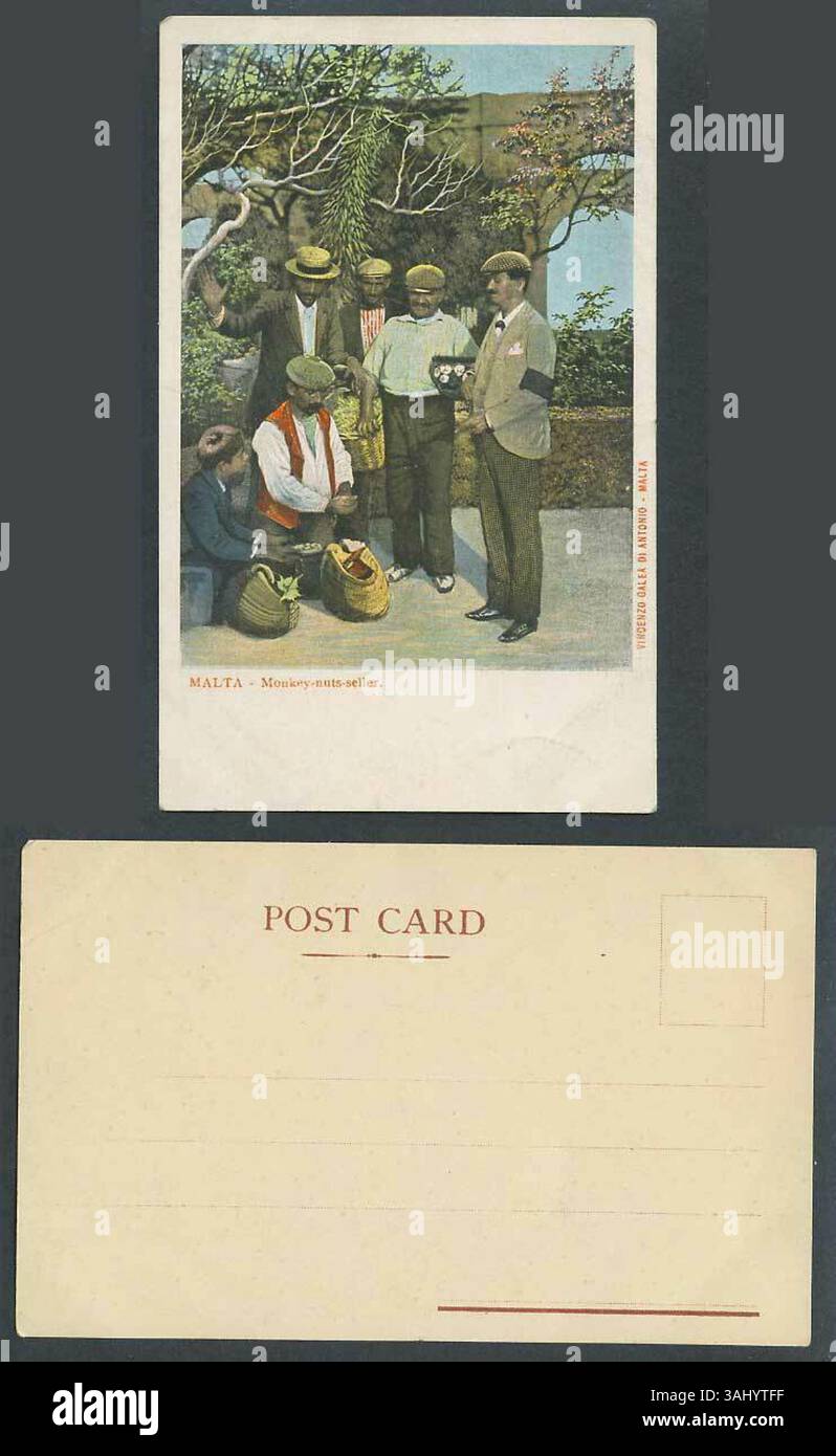 This postcard from circa 1920, photographed by Vincenzo Galea, depicts ...