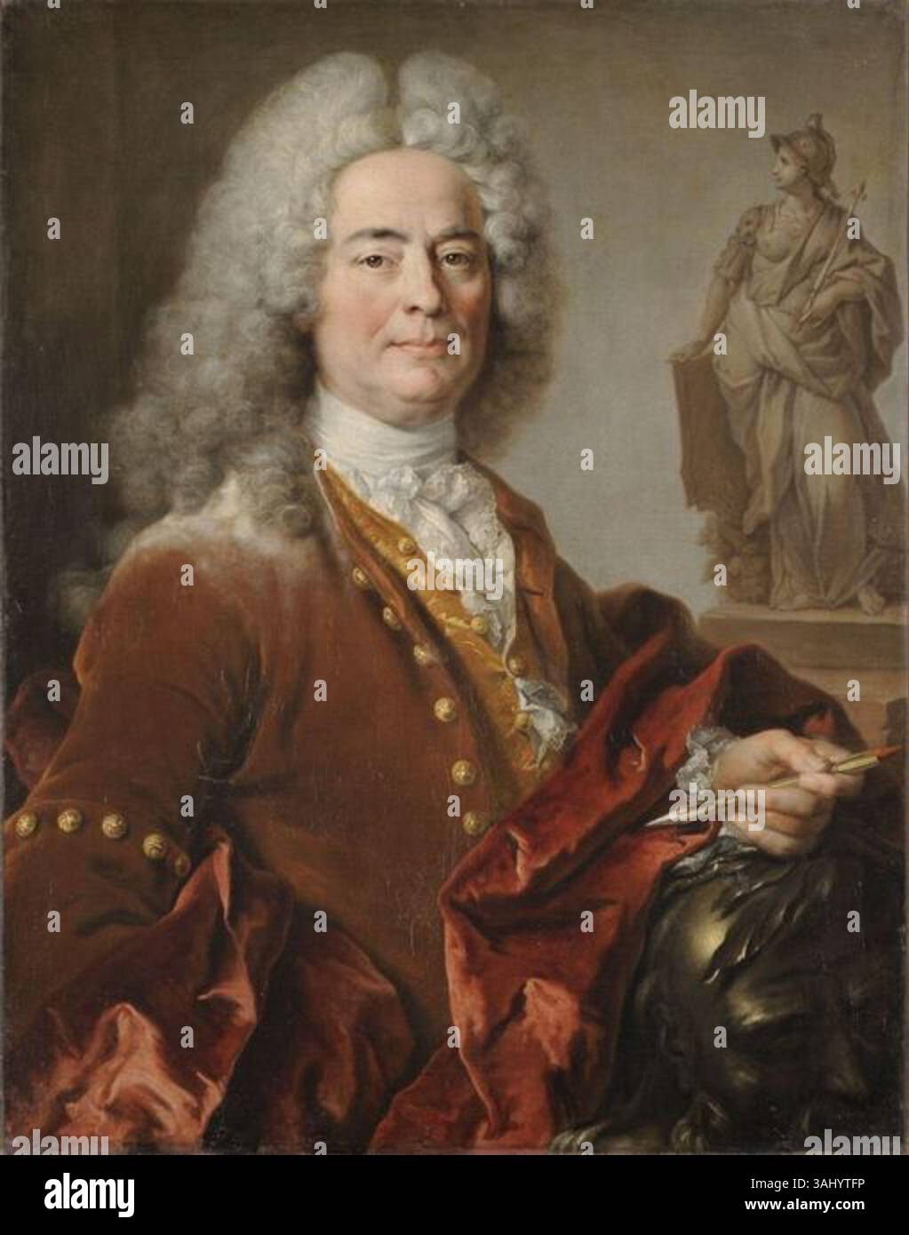 Oil painting of Jean Thierry, painted by Nicolas de Largillière around ...