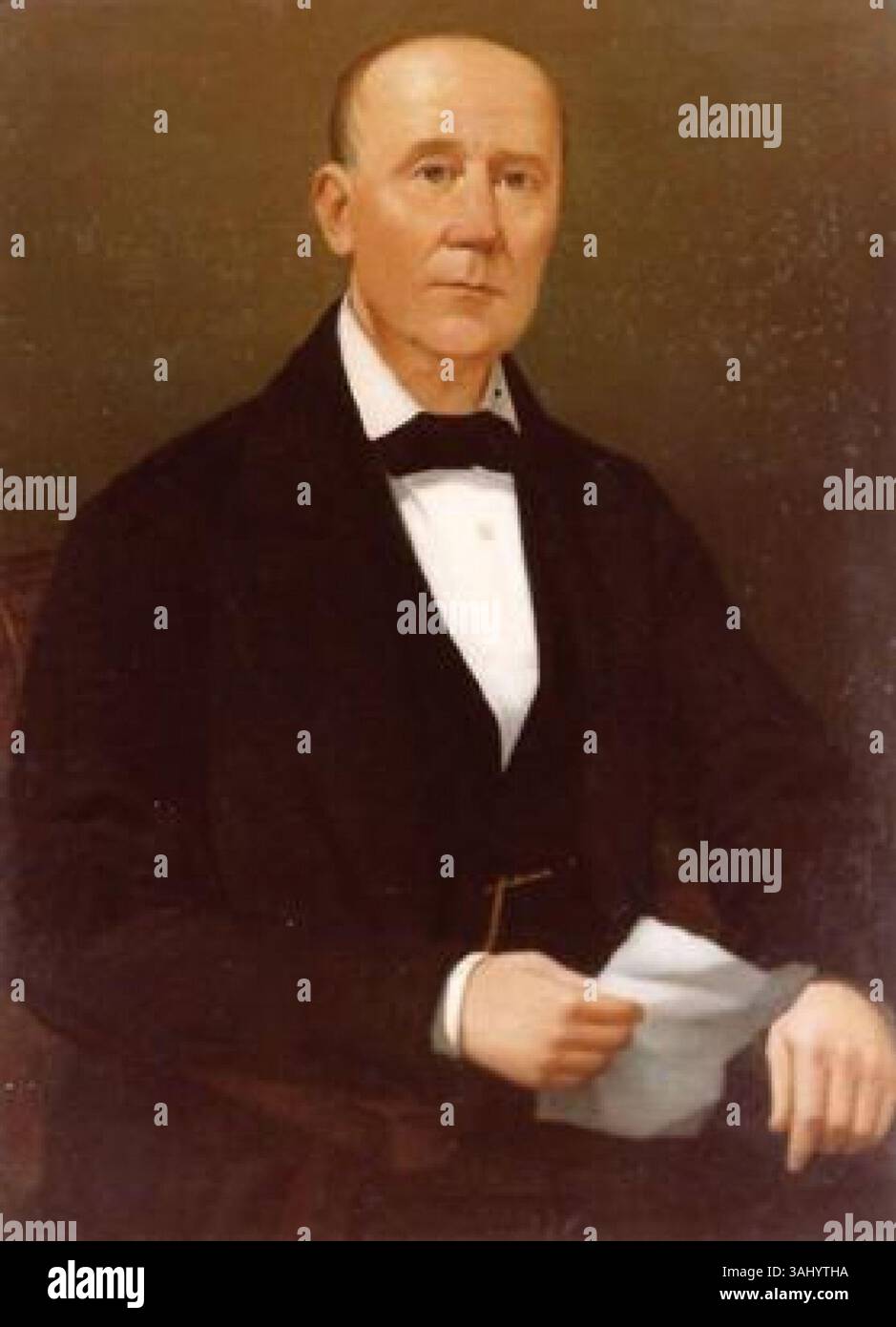 This mid-19th century portrait depicts Giorgio Mitrovich, captured with ...