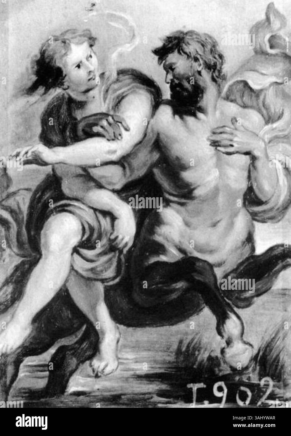 This 17th-century painting, attributed to Peter Paul Rubens, depicts the mythological story of ...