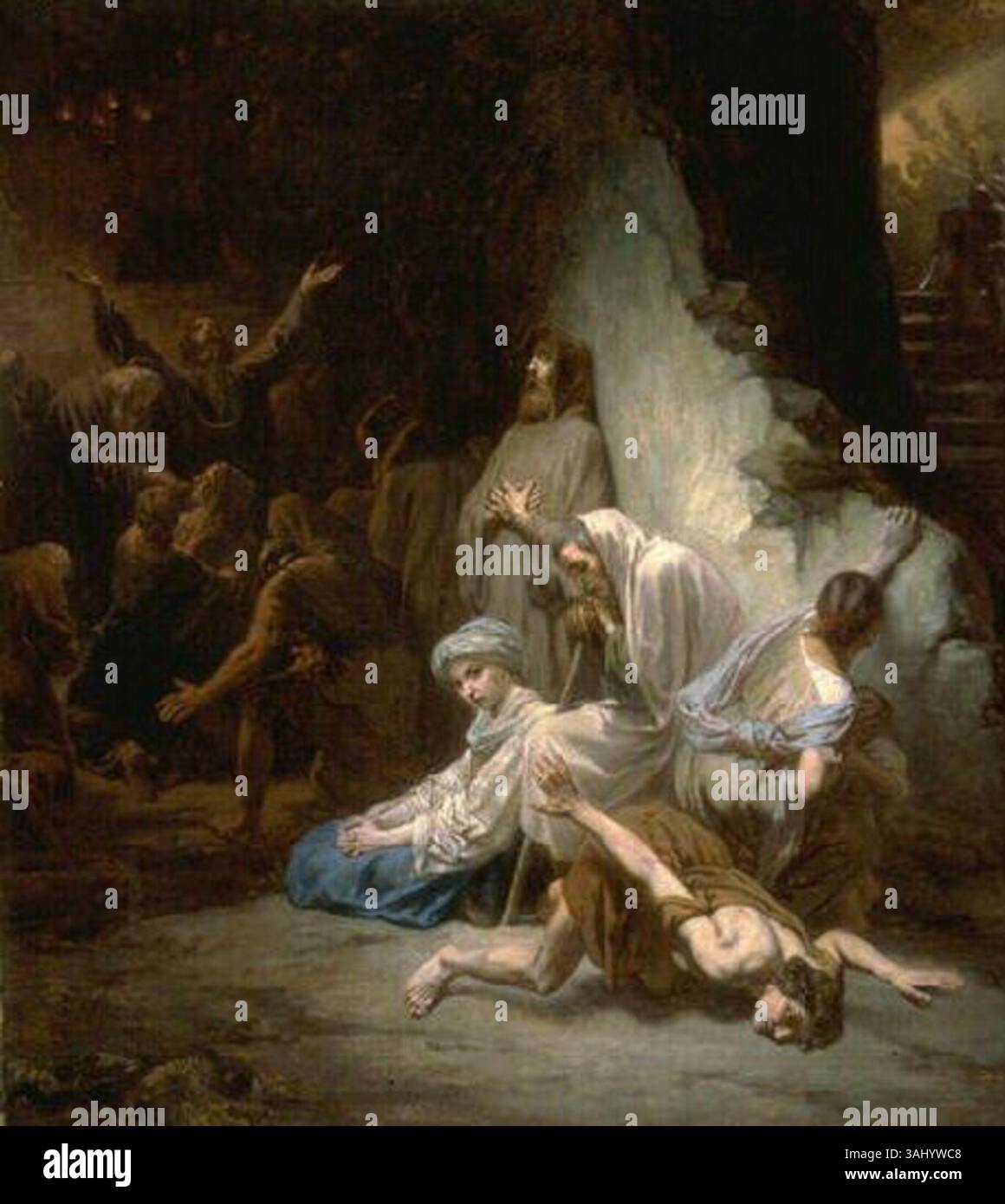 'Communion of the First Christians in the Catacombs' by Octave Tassaert ...