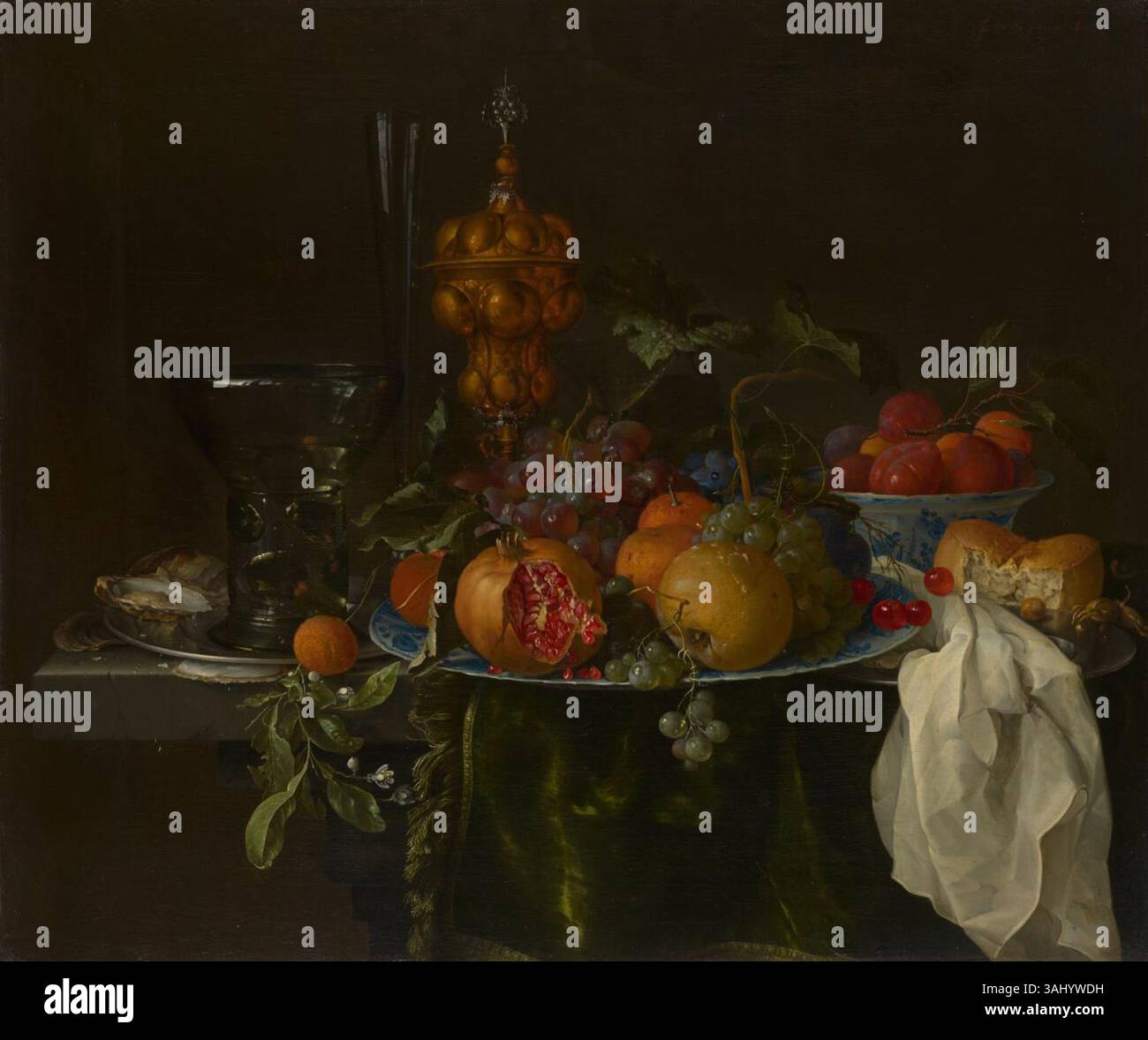 Jan Davidsz. de Heem’s 'Still Life with Fruit', painted between circa ...