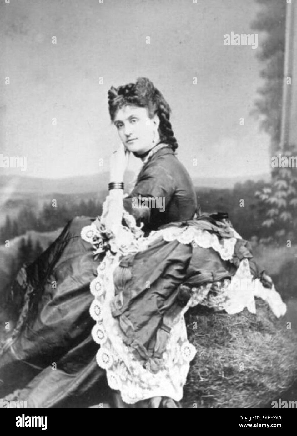This 19th-century photograph is believed to depict Princess Beatrice ...