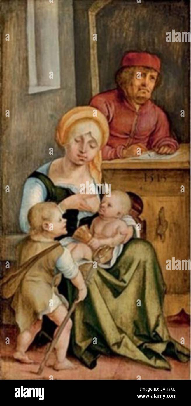 Hans Suess von Kulmbach's 1513 painting features Mary Salome with her ...