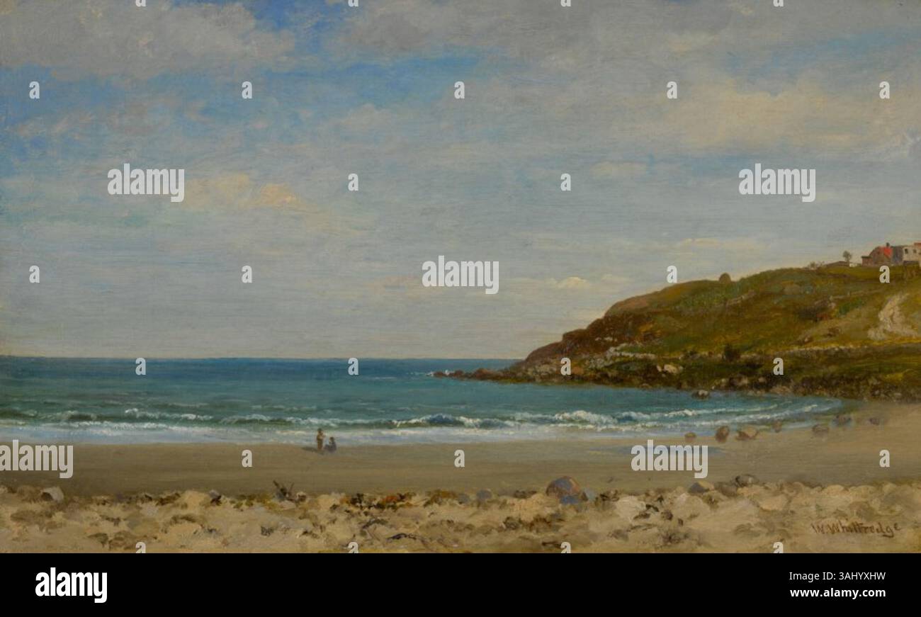 Dennis Miller Bunker's 'Seconnet Point from the East End' (circa 1870 ...