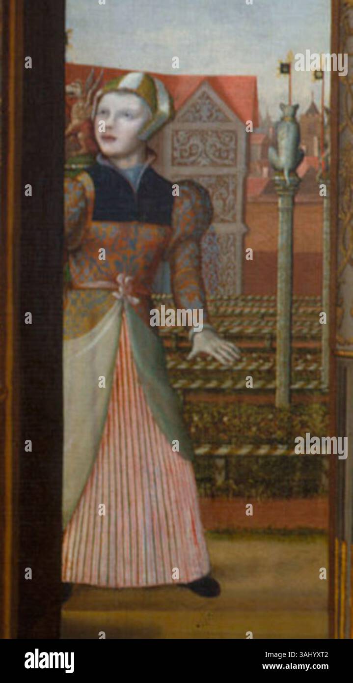 This 1545 painting from Hampton Court Palace portrays the family of ...