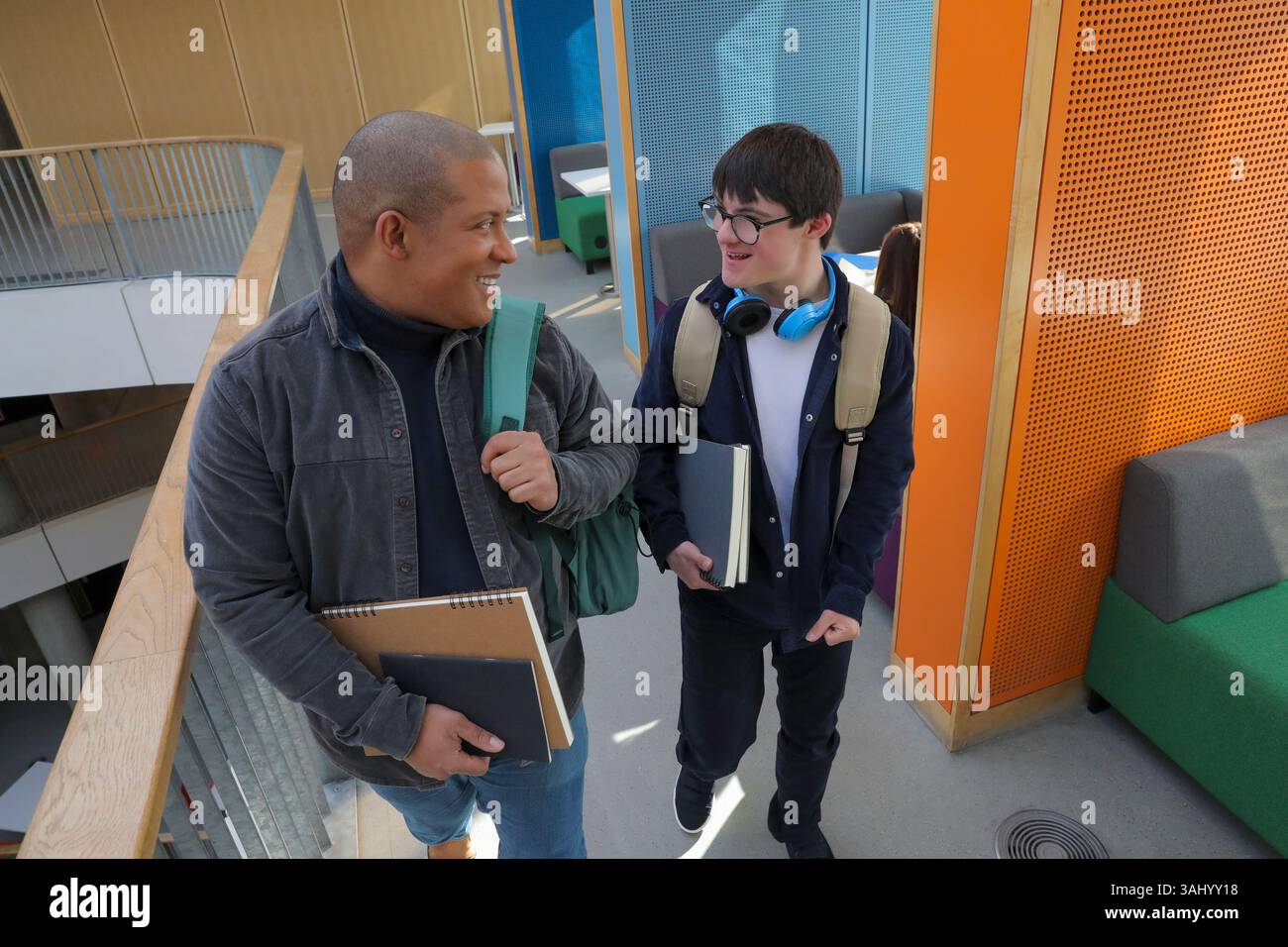 Two men disabilities one hi-res stock photography and images - Alamy