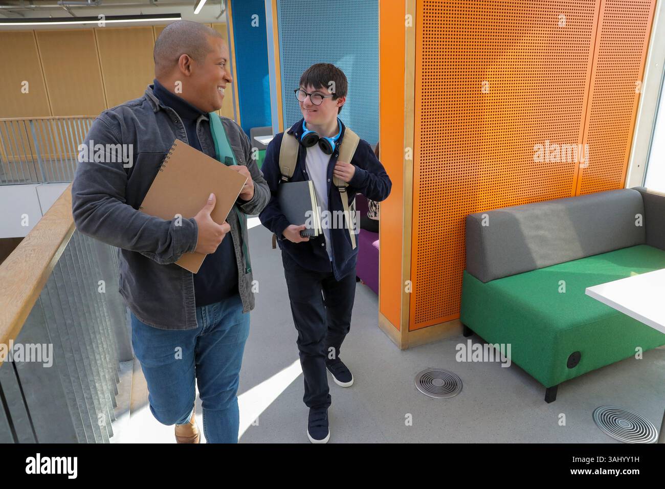 Two men disabilities one hi-res stock photography and images - Alamy