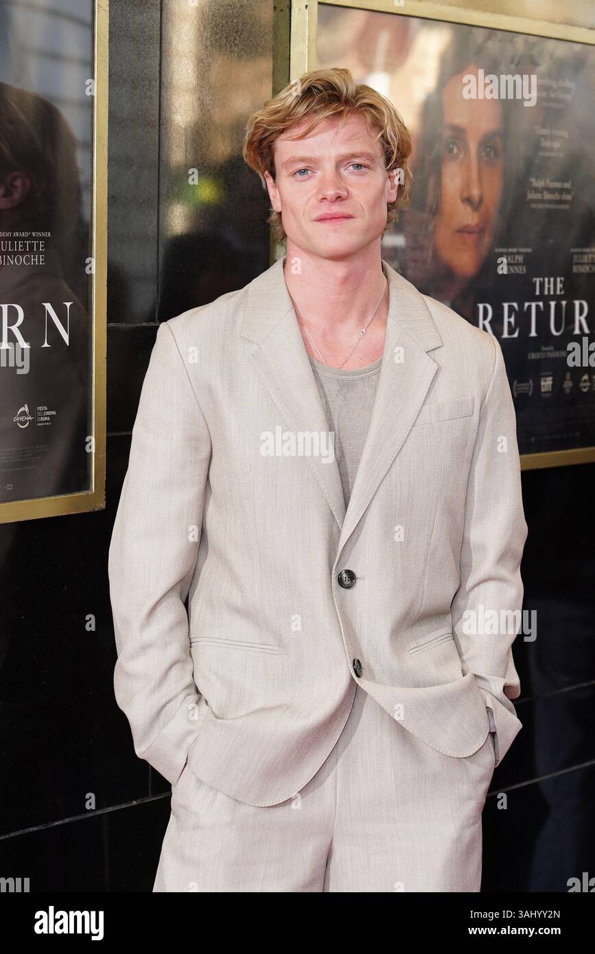 Tom Rhys Harries attending the gala screening of The Return, at Curzon ...