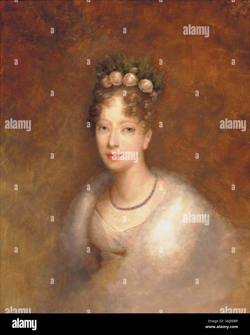 This 19th-century portrait, attributed to Jean-Baptiste Isabey, depicts ...